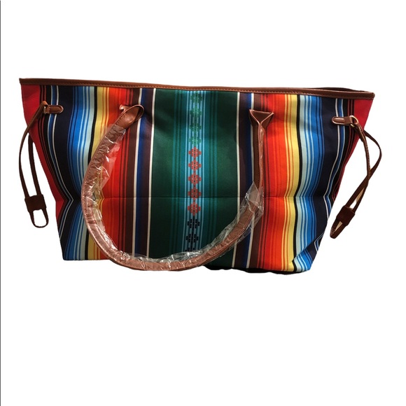 Bags | Clearance Brand New Serape Large Tote | Poshmark